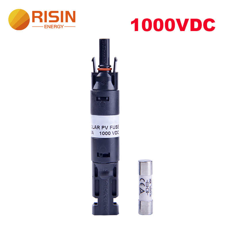 China 1000V 1500V MC4 fusible type Solar Fuse Connector with 10x38mm ...