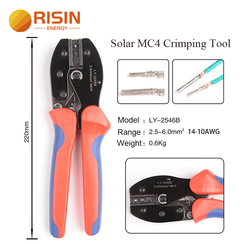 China Solar Cable Crimper 2.5-6mm2 MC4 Connector MC4 Crimping Tool ...